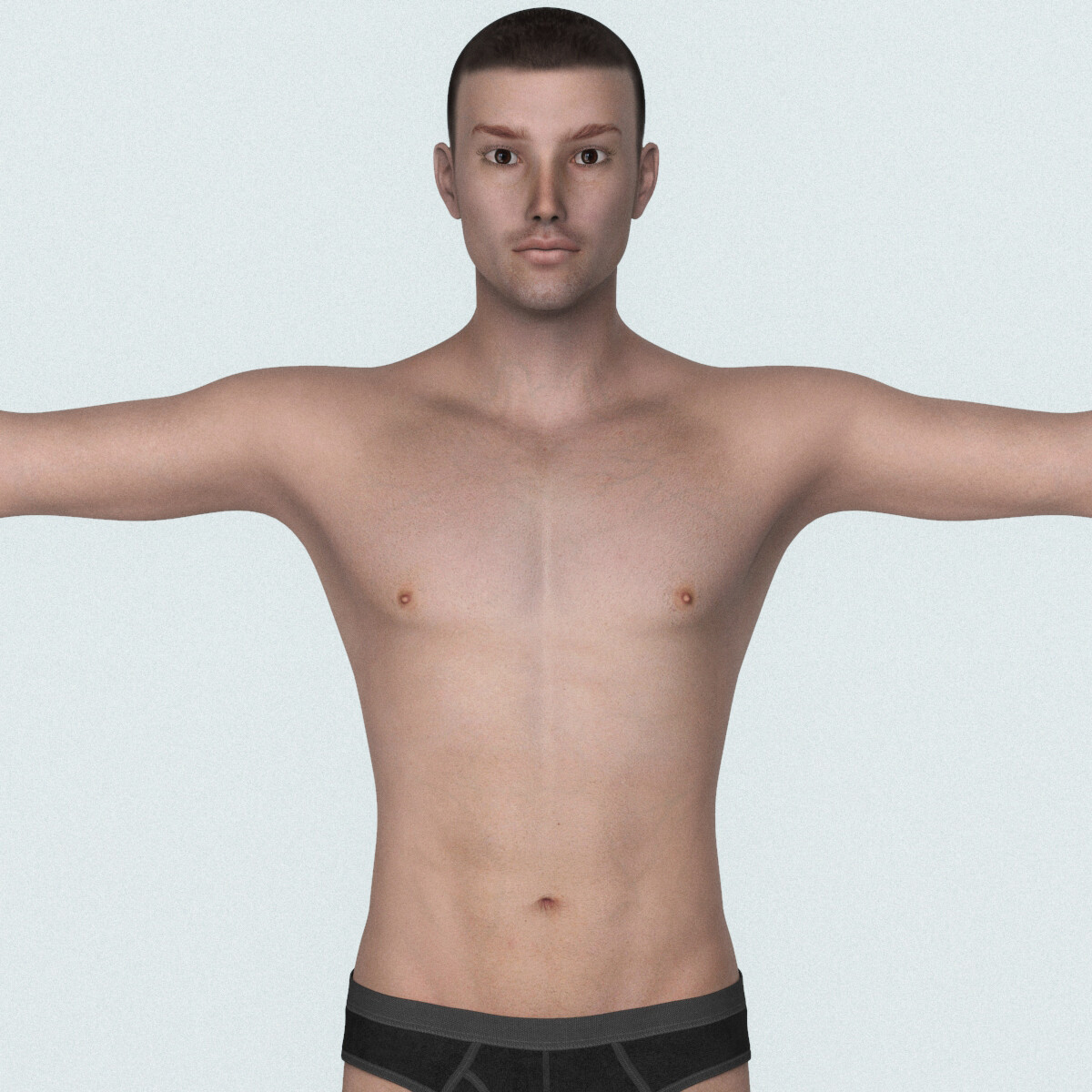 ArtStation - Realistic Man 3D Model | Resources