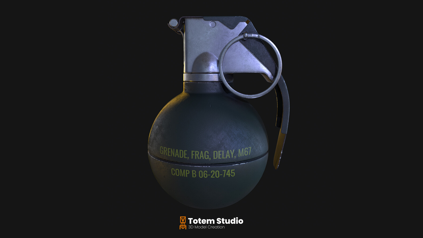 ArtStation - M67 Frag Grenade | Resources