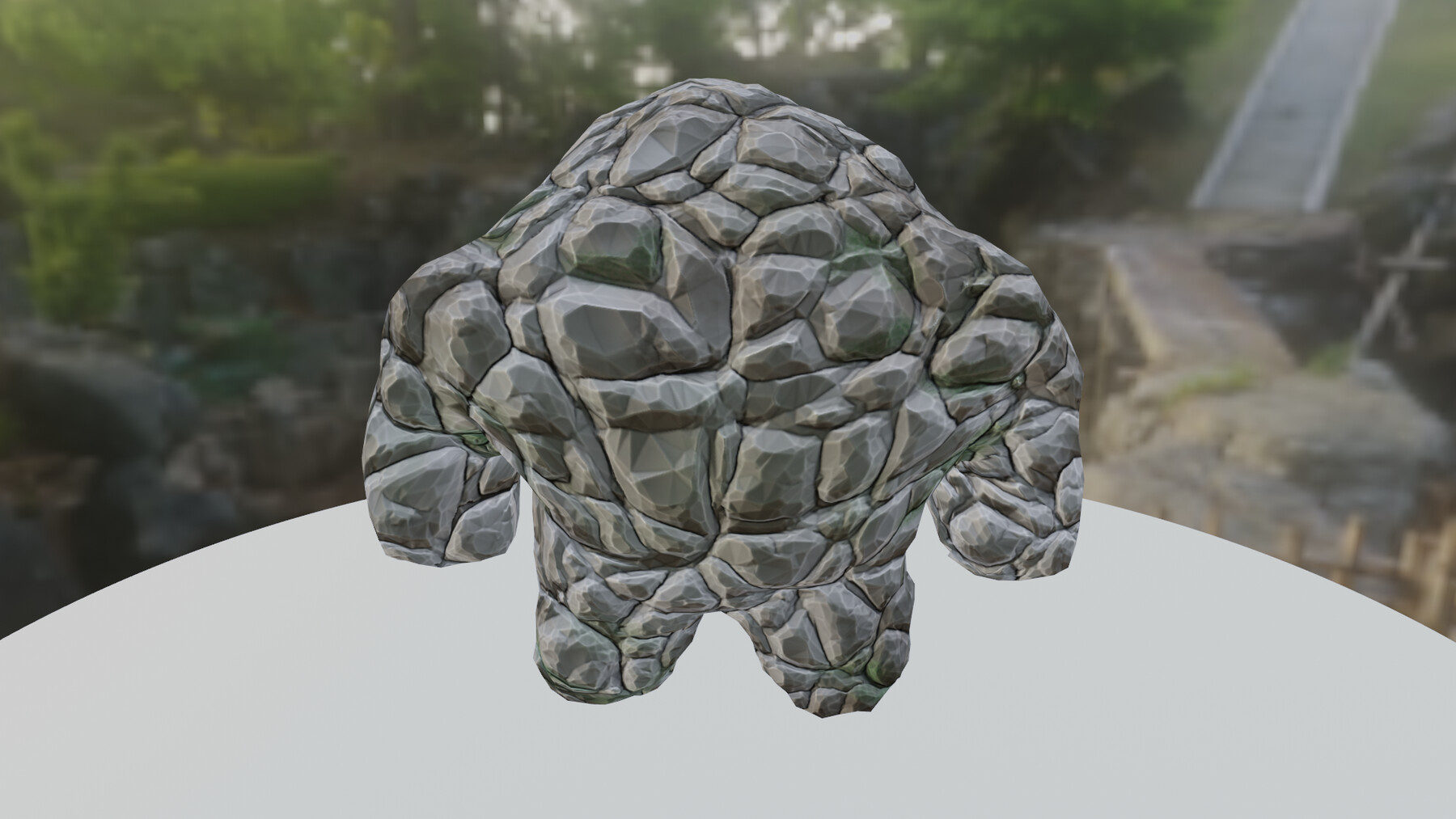 ArtStation - Golem Stone Rock Stylized Character Creature Monster Game ...