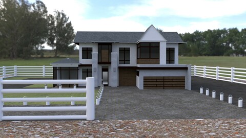 ArtStation - House.1 | Game Assets