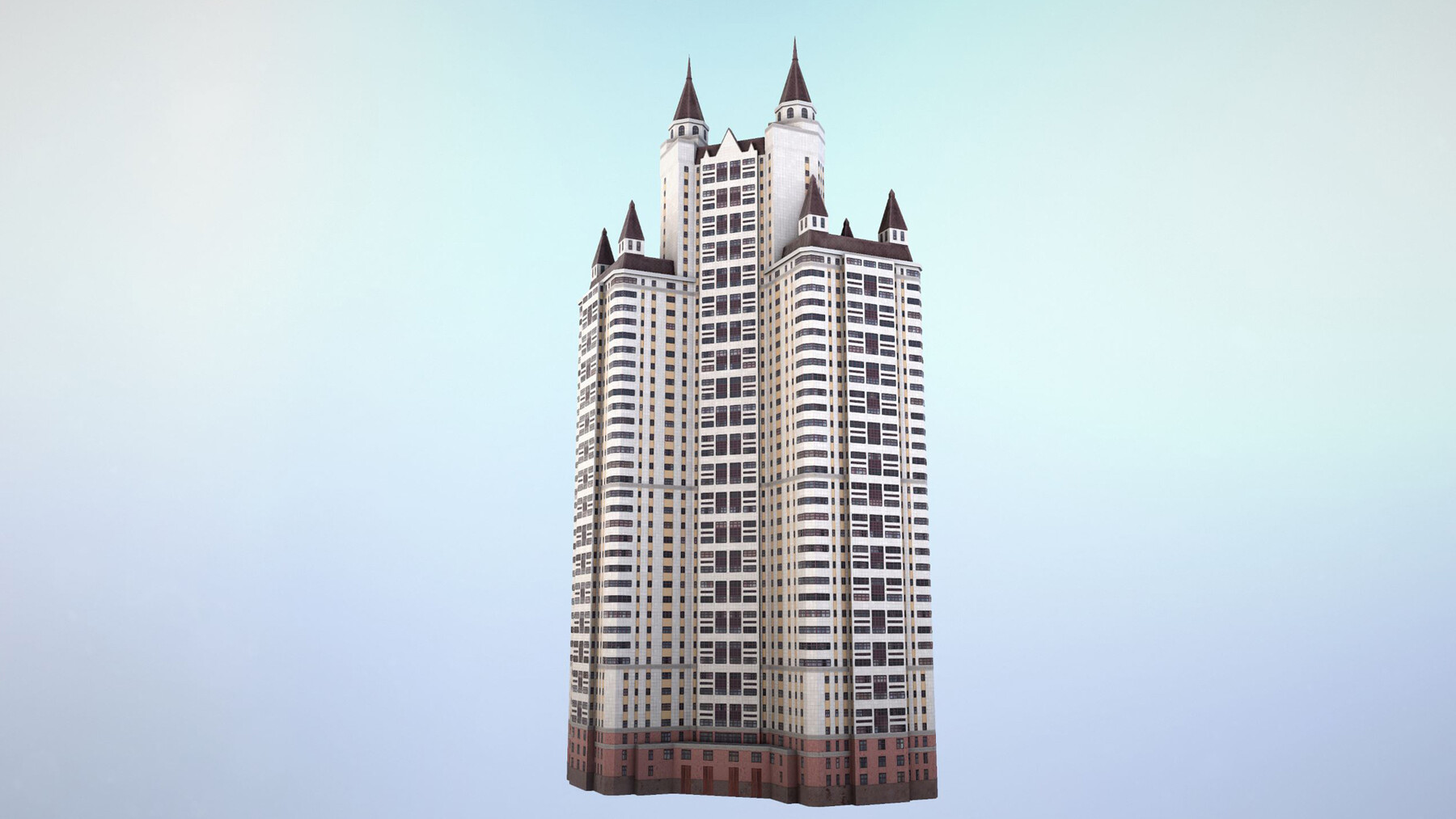 ArtStation - MSK Building 55 | Game Assets