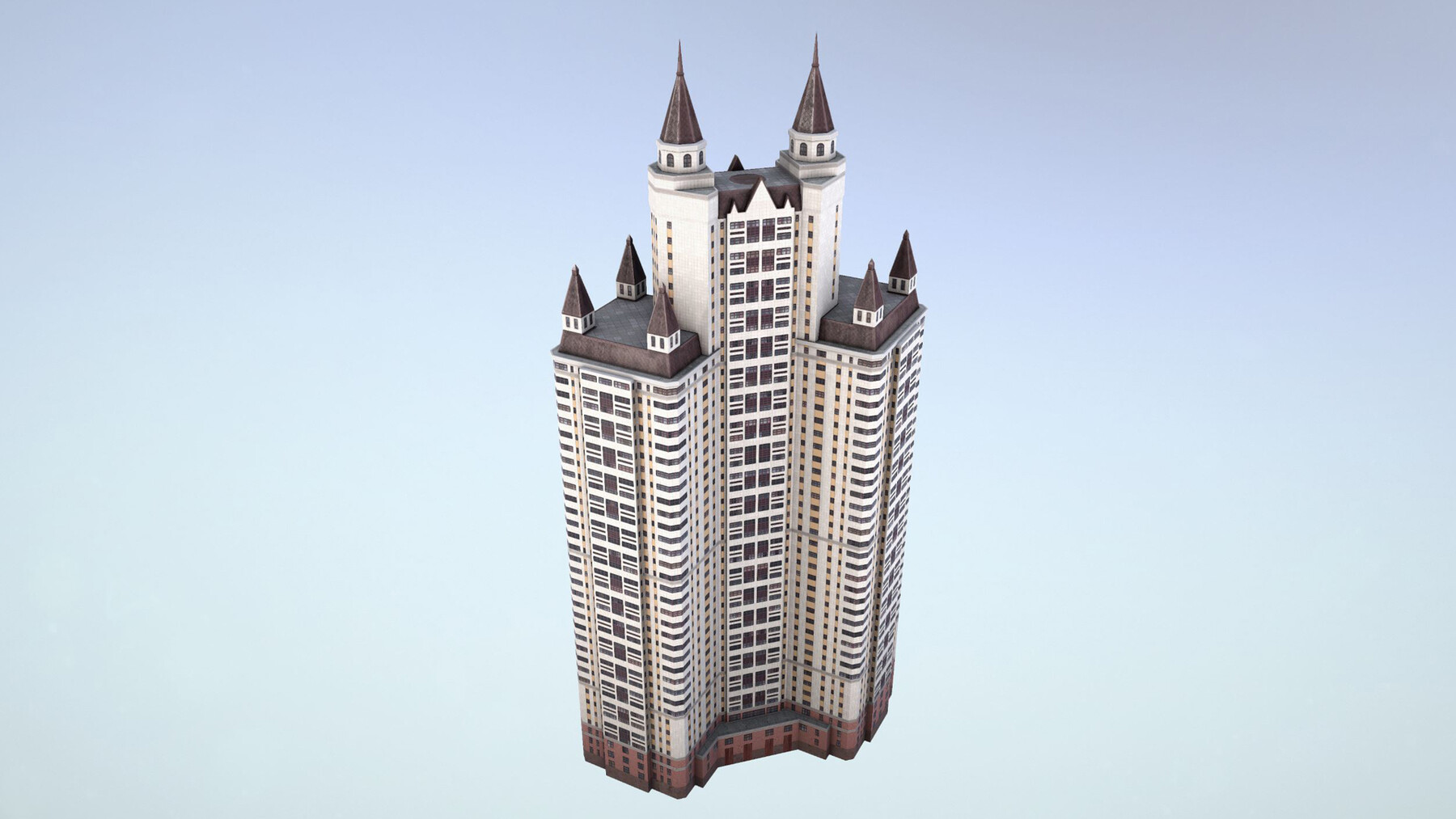 ArtStation - MSK Building 55 | Game Assets