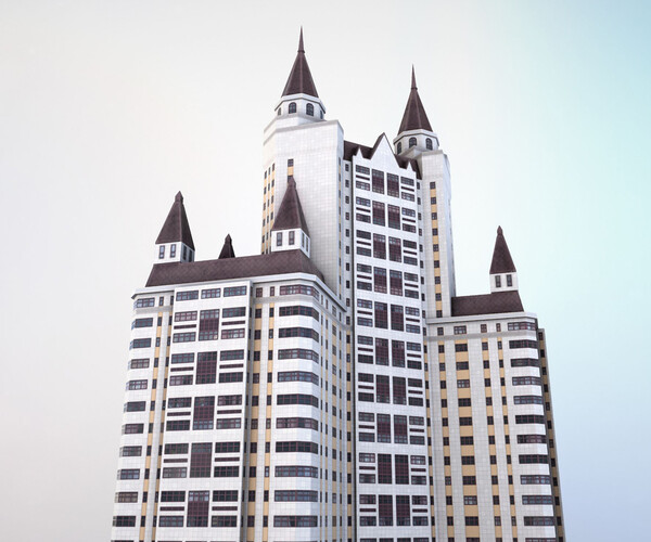 ArtStation - MSK Building 55 | Game Assets