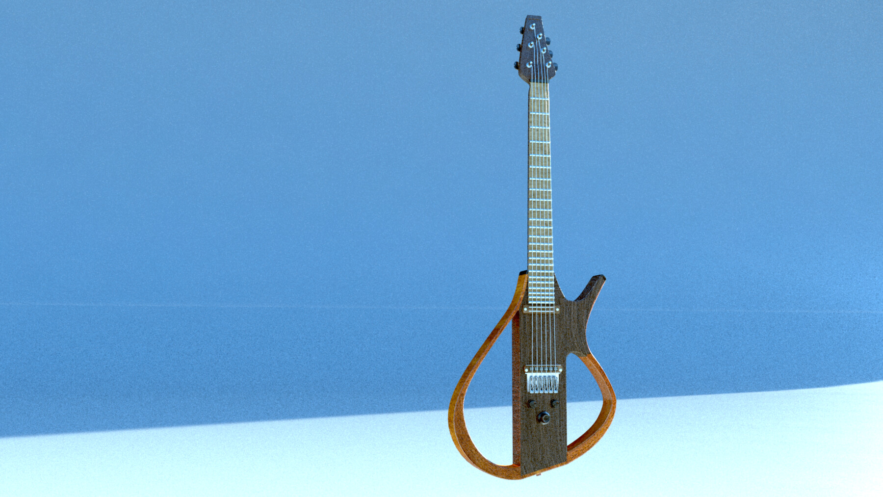 ArtStation - Eletric Guitar Bodyless Design | Resources