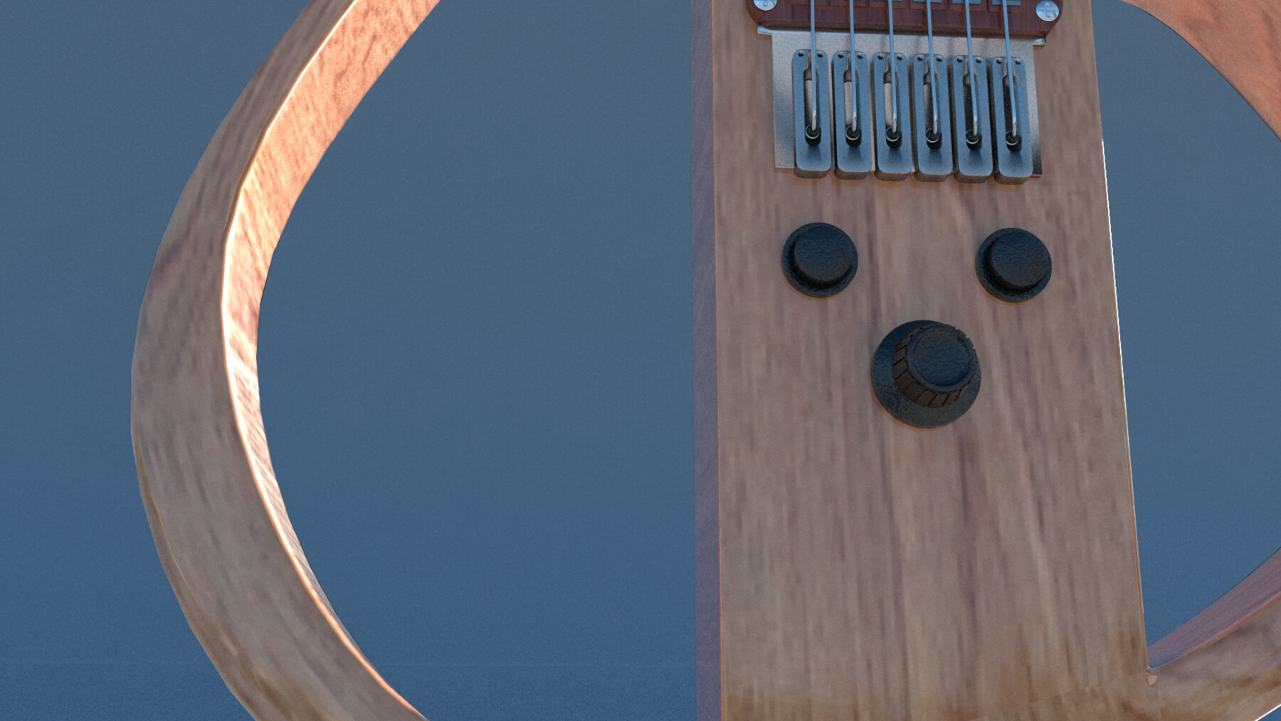 ArtStation - Eletric Guitar Bodyless Design | Resources