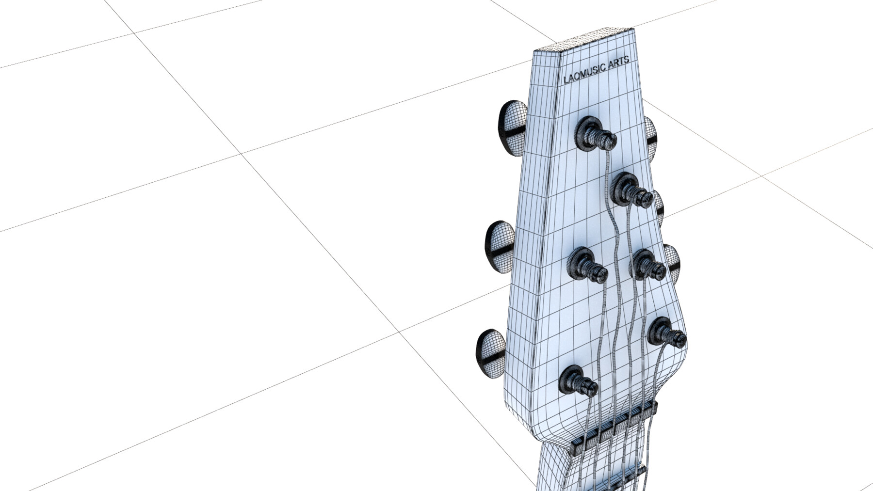 ArtStation - Eletric Guitar Bodyless Design | Resources