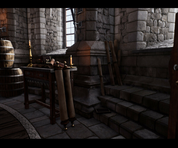 ArtStation - Medieval Castle Interior / Unreal Engine 4 Asset Pack ...