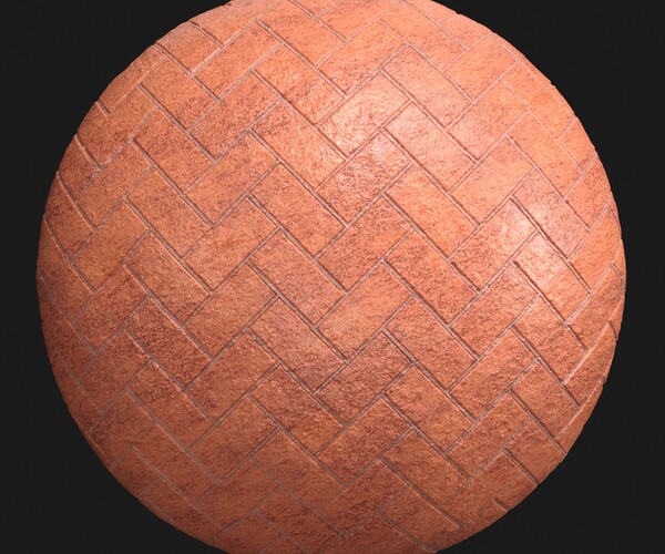 ArtStation - Materials 4- Brick Tiles PBR | Resources