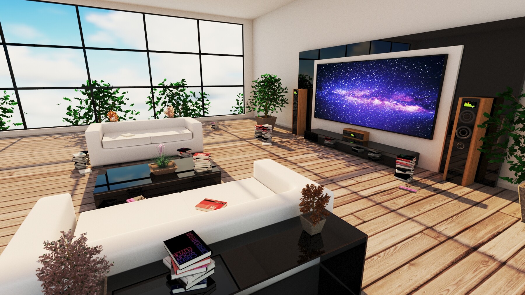 ArtStation - living room 4 | Game Assets