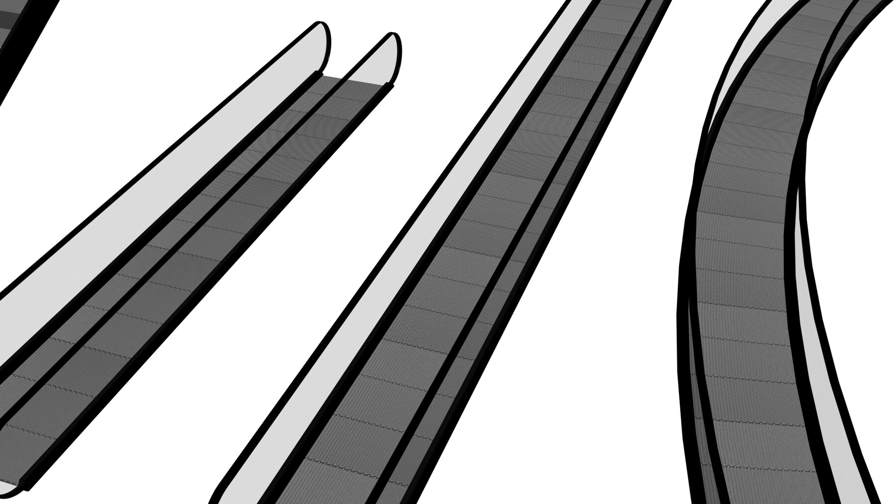 ArtStation - Travelator Escalator Collection | Game Assets