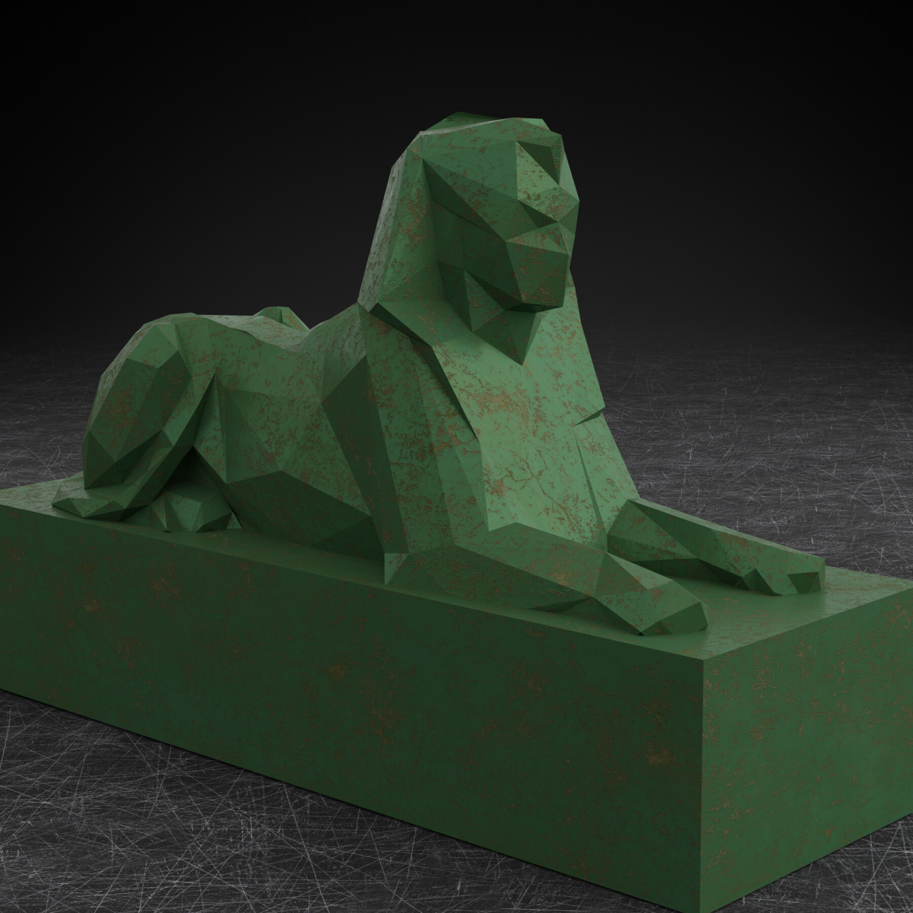 ArtStation - Low Poly Kpack for Kitops - Statues FREE | Resources
