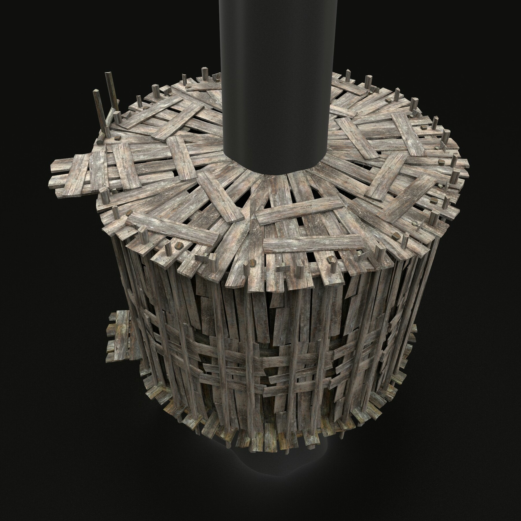 ArtStation - TREE PLATFORM WOODEN HOUSE HUT BRIDGE COLLECTION PACK ...