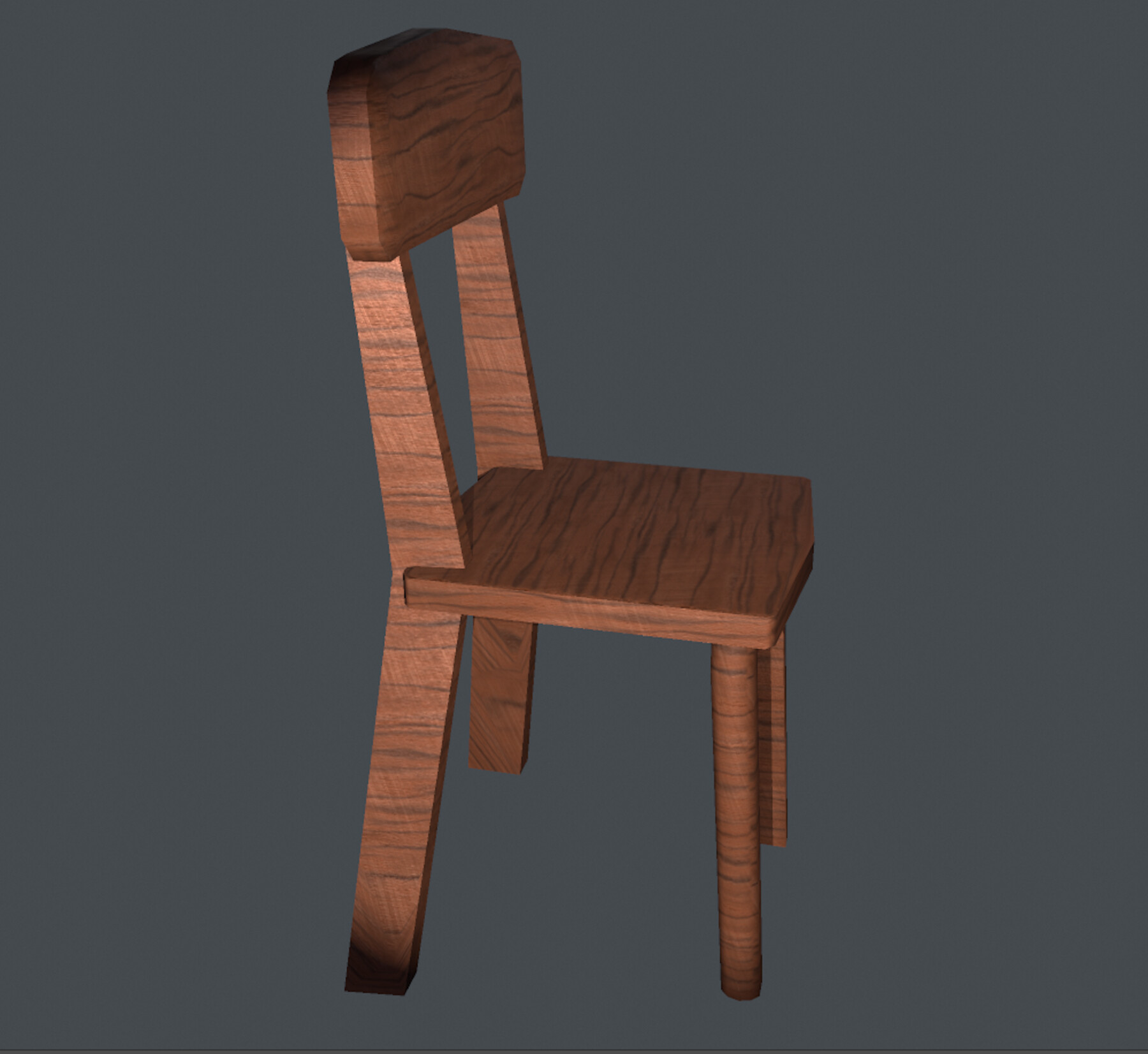 ArtStation - Wooden Chair | Game Assets