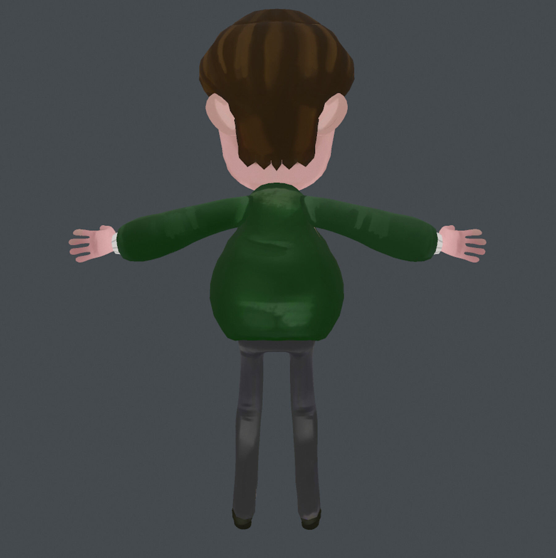 ArtStation - Hand-Painted Shy Man Character | Game Assets