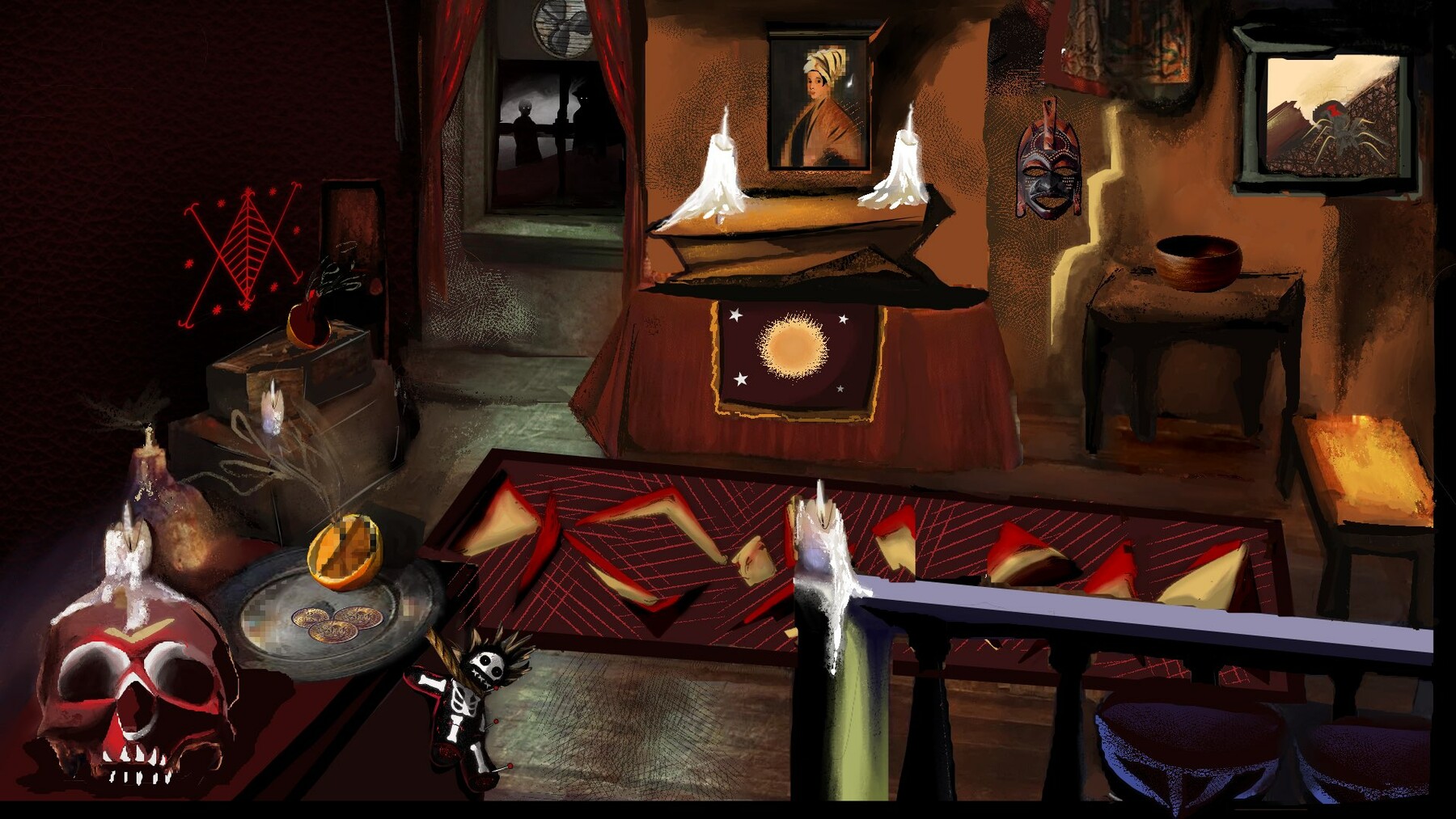 ArtStation - Voodoo Shop | Artworks