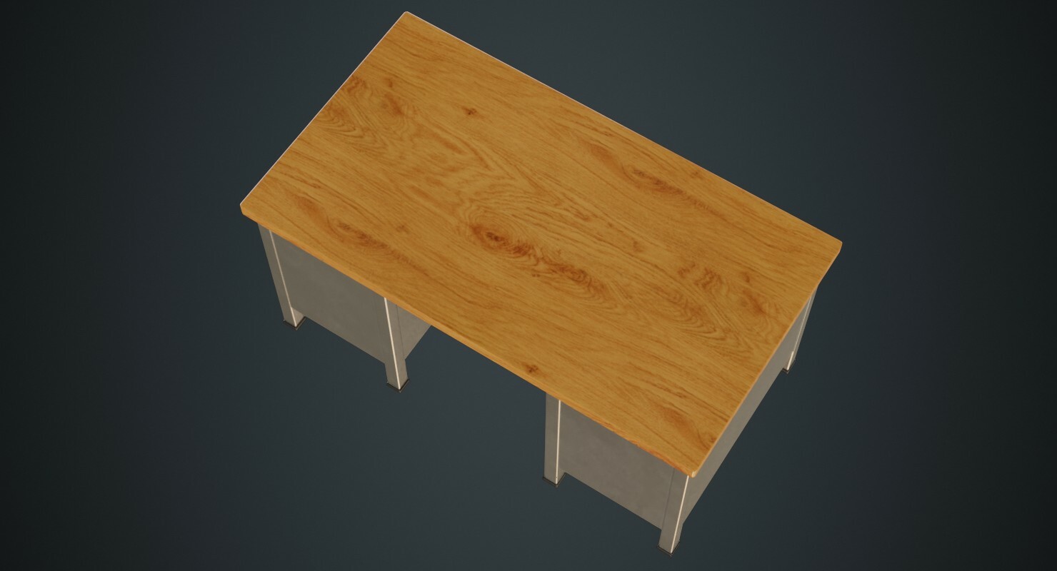 ArtStation - Desk 1B | Game Assets