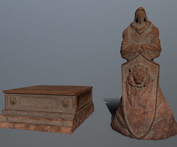 ArtStation - statue | Game Assets