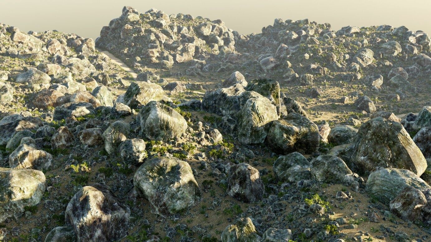 ArtStation - Stony ground in Blender | Resources