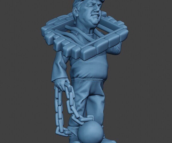 ArtStation - Donald Trump Prison Brake | Resources