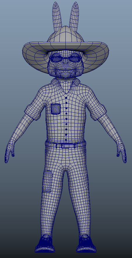 ArtStation - Rabbit Man - Maya Rig | Resources