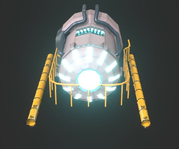 ArtStation - Among Us Power Generator | Game Assets