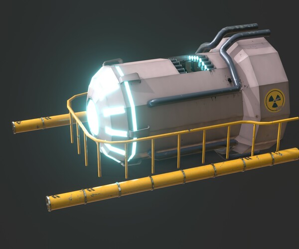 ArtStation - Among Us Power Generator | Game Assets