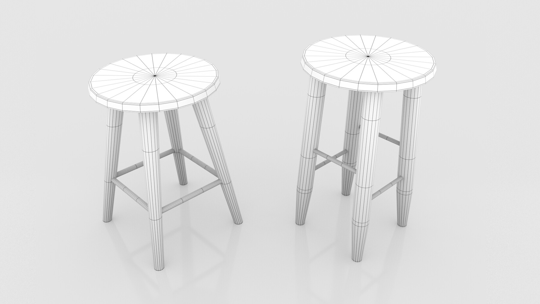 ArtStation - Stool Chair | Game Assets