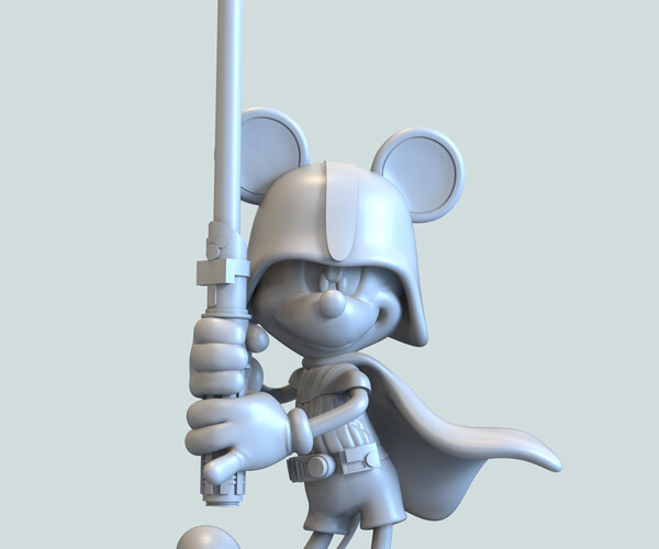 ArtStation - Mickey Mouse - Darth Vader | Resources