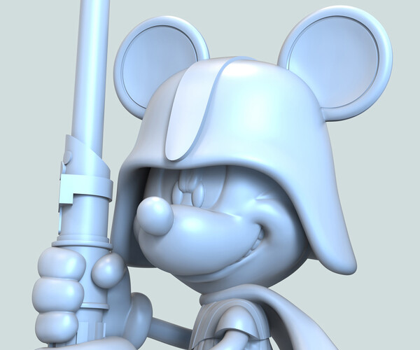 ArtStation - Mickey Mouse - Darth Vader | Resources