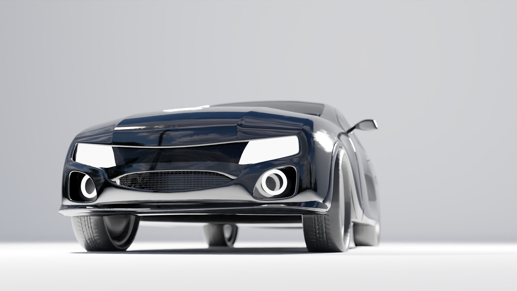 ArtStation - Exxo - Mark I - Car Model | Resources