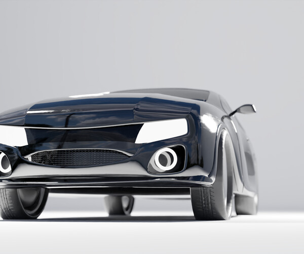 ArtStation - Exxo - Mark I - Car Model | Resources