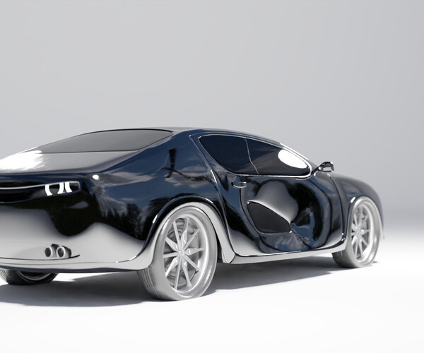 ArtStation - Exxo - Mark I - Car Model | Resources