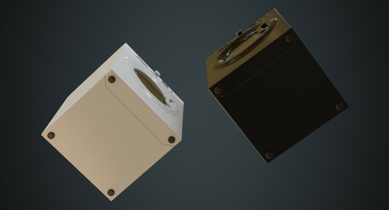 ArtStation - Washing Machine 1A | Game Assets