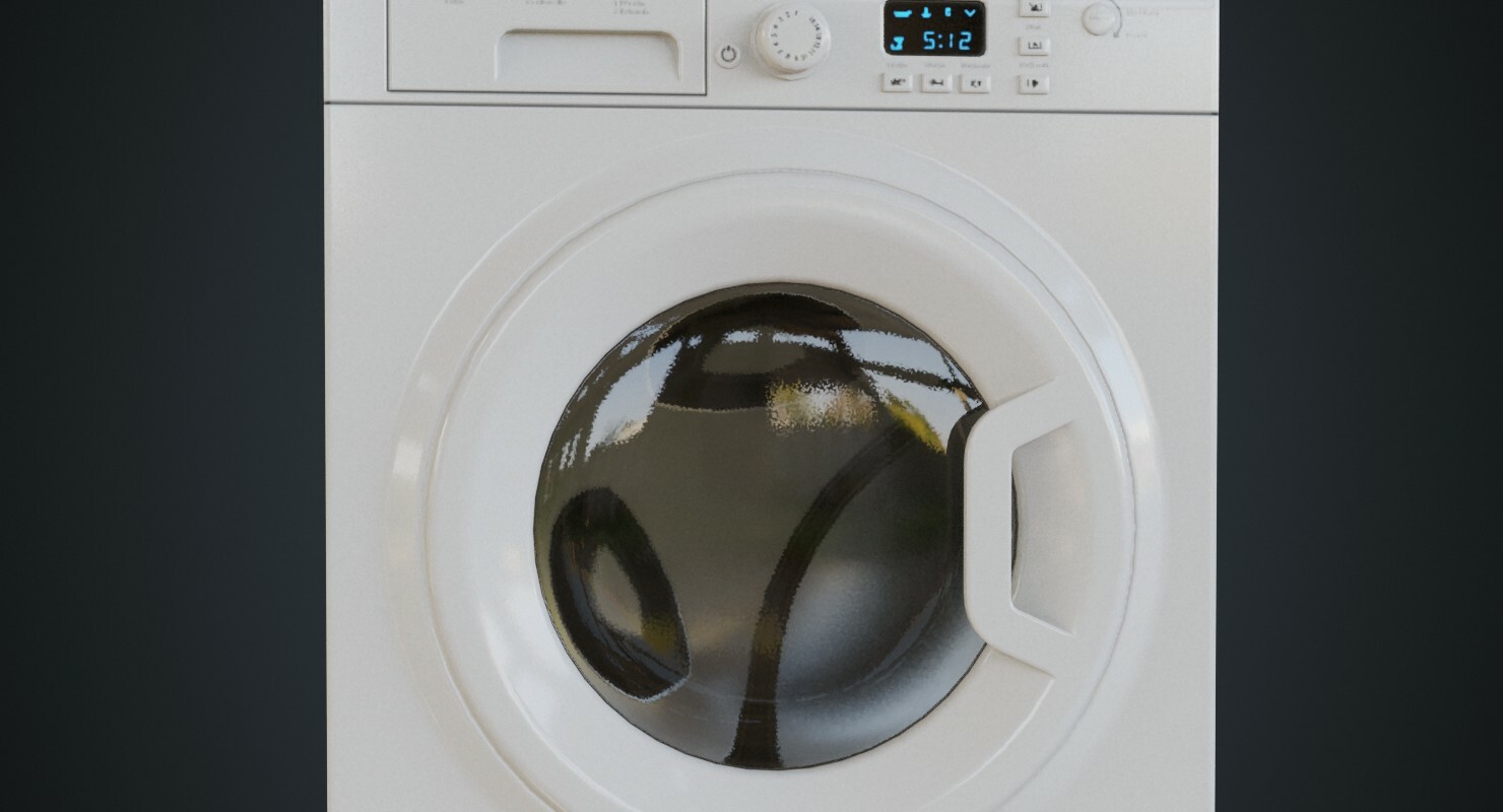 ArtStation - Washing Machine 1A | Game Assets