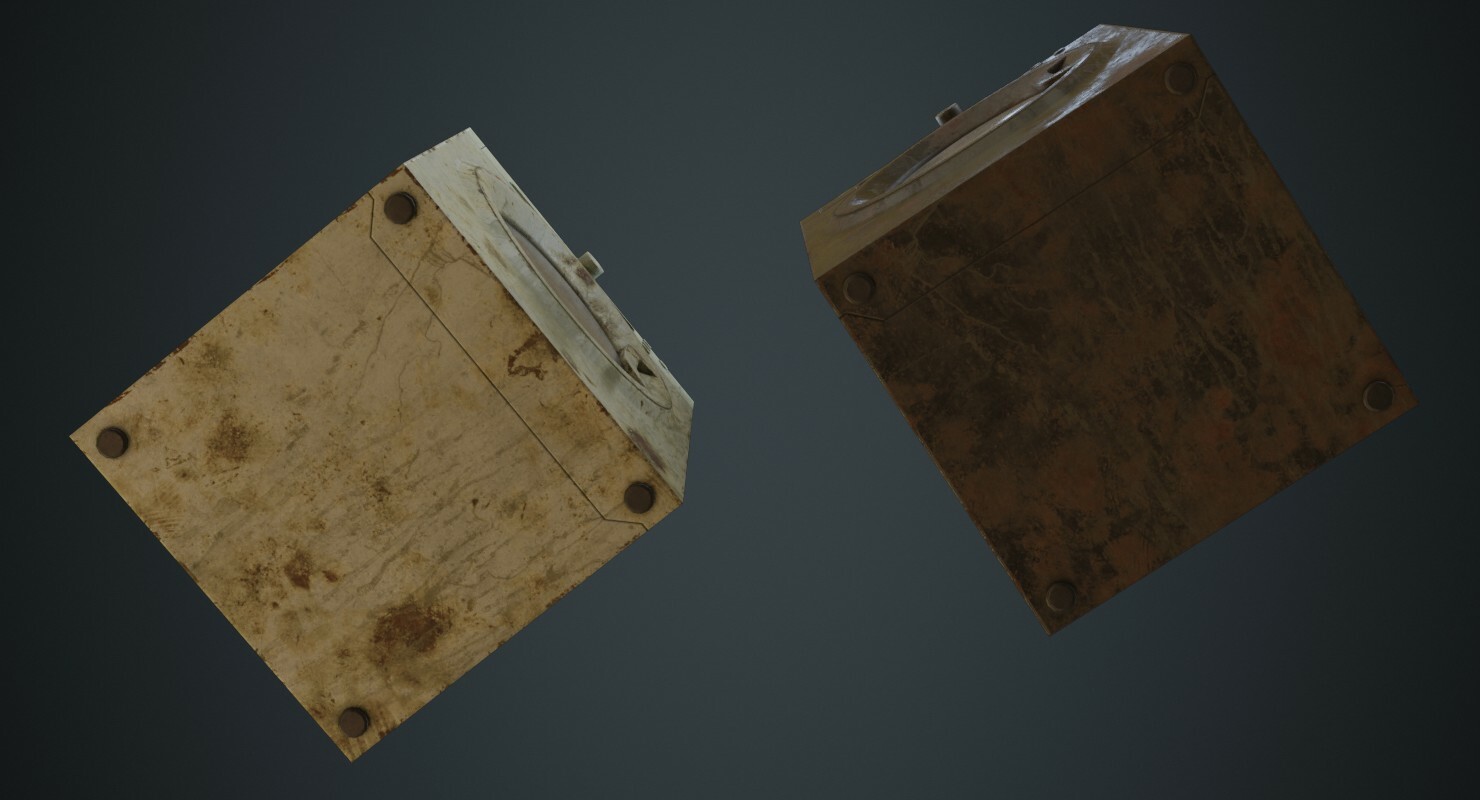 ArtStation - Washing Machine 1B | Game Assets