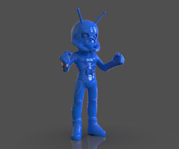 ArtStation - Ant Man Chibi Version 3D Print | Resources