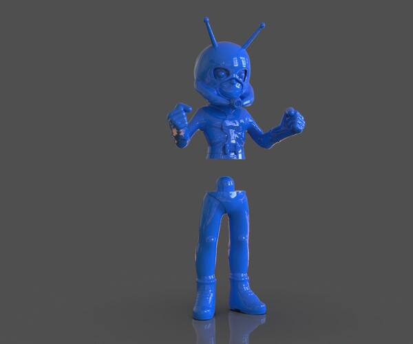 ArtStation - Ant Man Chibi Version 3D Print | Resources