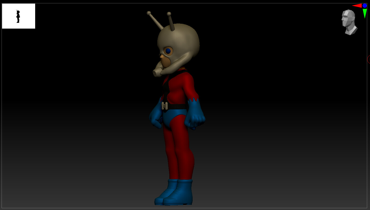 ArtStation - Ant Man Chibi Version 3D Print | Resources