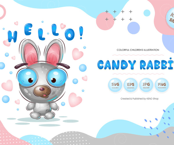 ArtStation - Candy rabbit. | Artworks