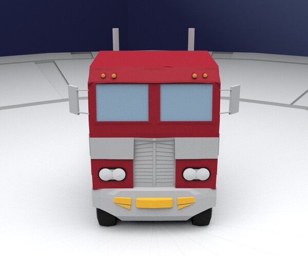 ArtStation - Optimus Prime Rig | Game Assets