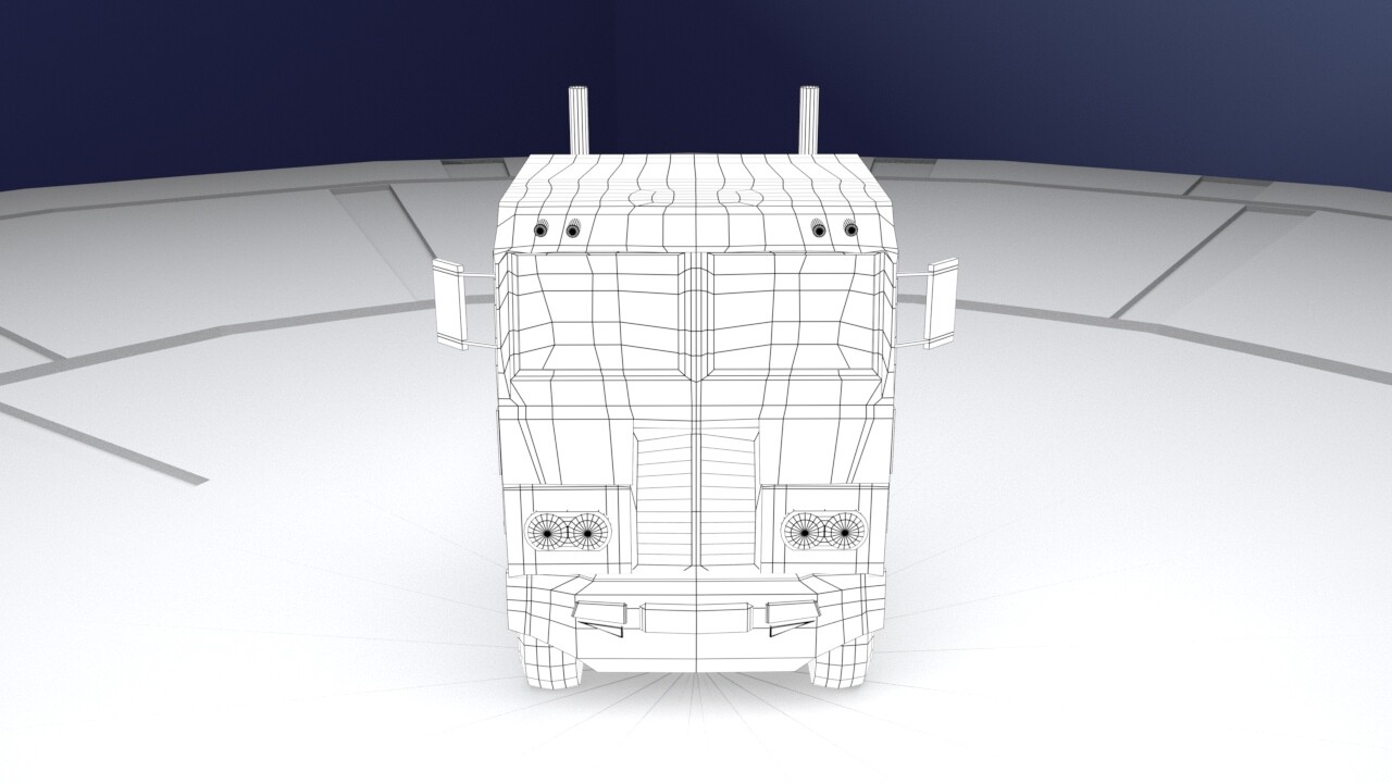 ArtStation - Optimus Prime Rig | Game Assets