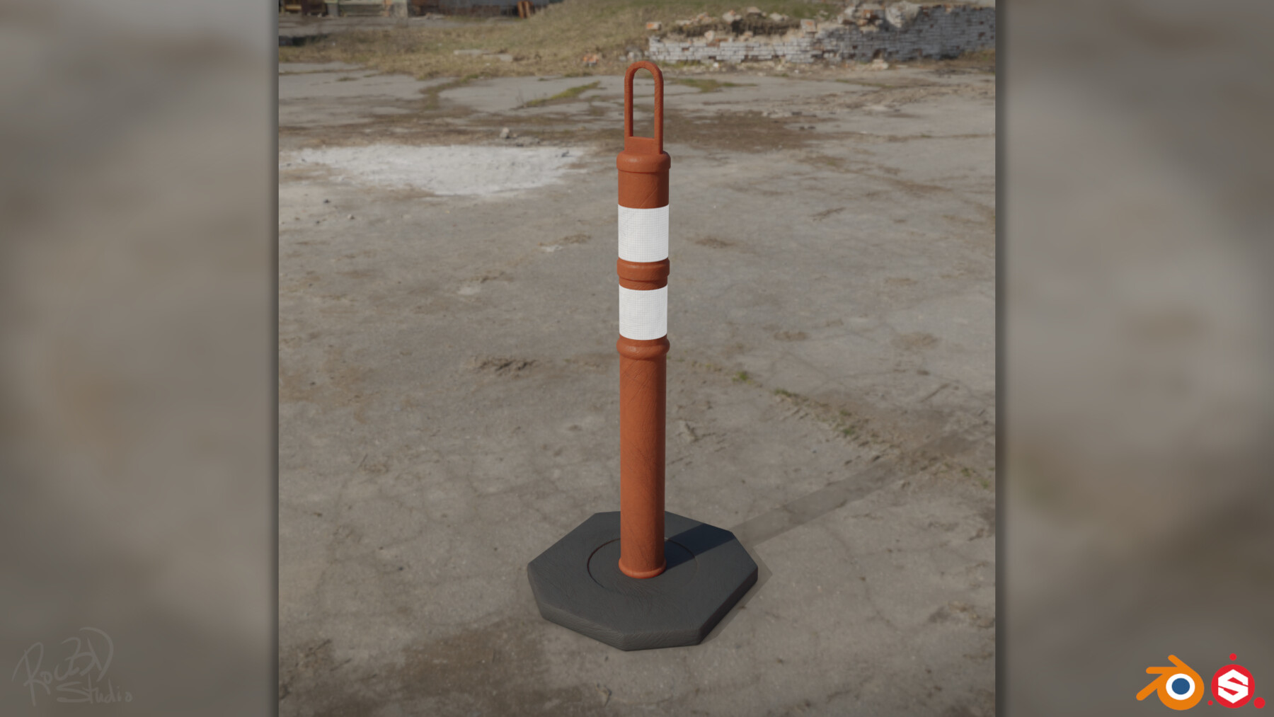 ArtStation - Road Cones and Pylons Pack | Resources