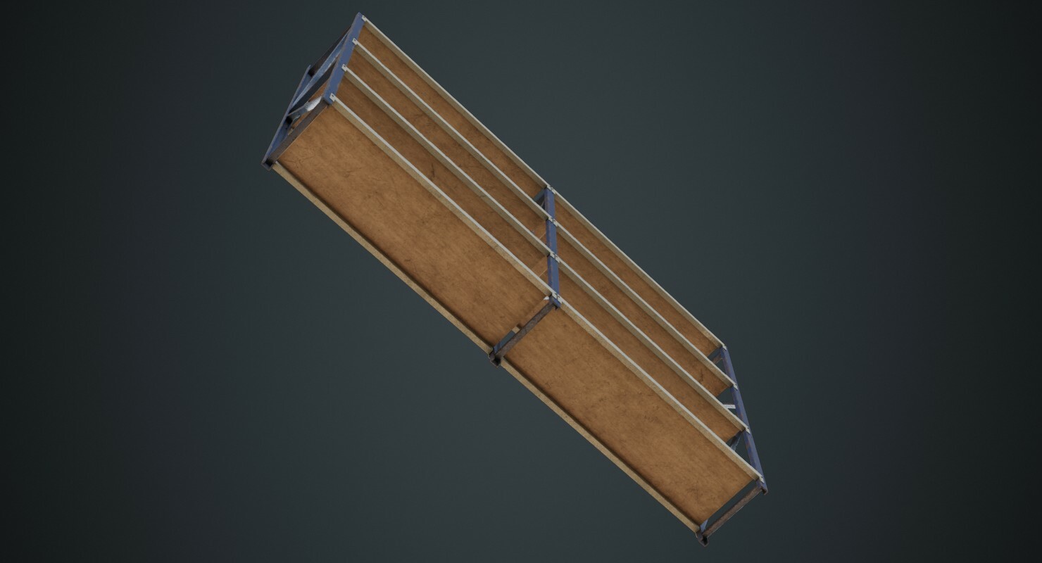 ArtStation - Steel Shelf 1B | Game Assets