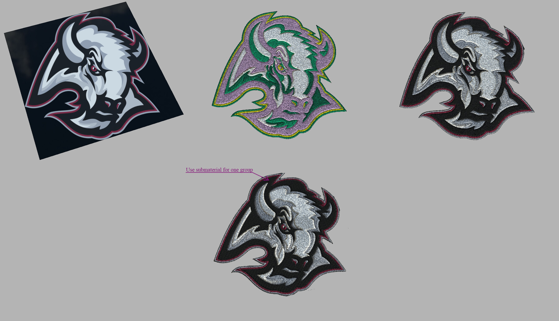 ArtStation - Smart material: Stripe ( patches ) procedural generator ...