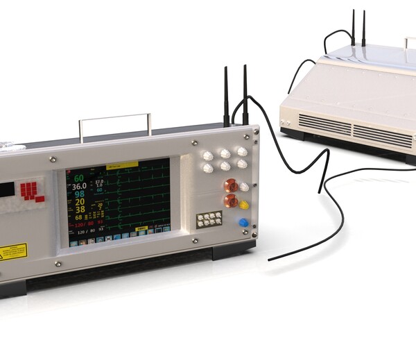 ArtStation - ICU monitor medical equipment | Resources
