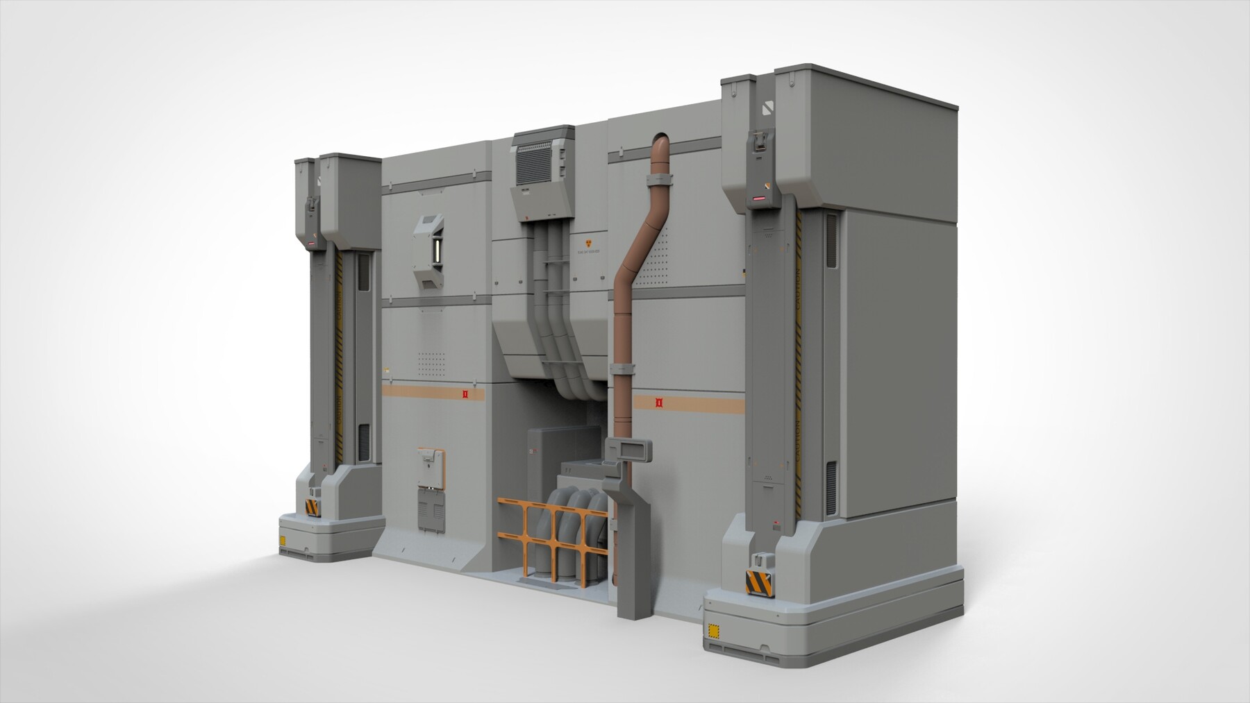 ArtStation - Sci Fi Modular Environment 11 | Resources