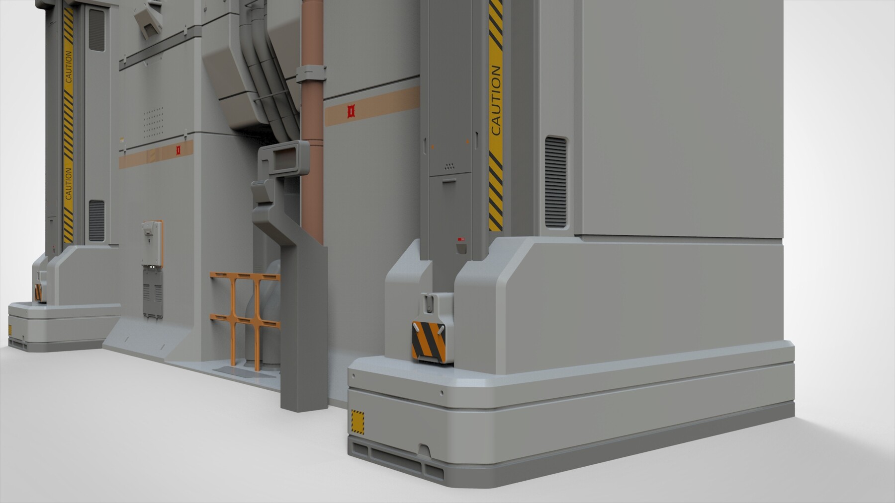 ArtStation - Sci Fi Modular Environment 11 | Resources