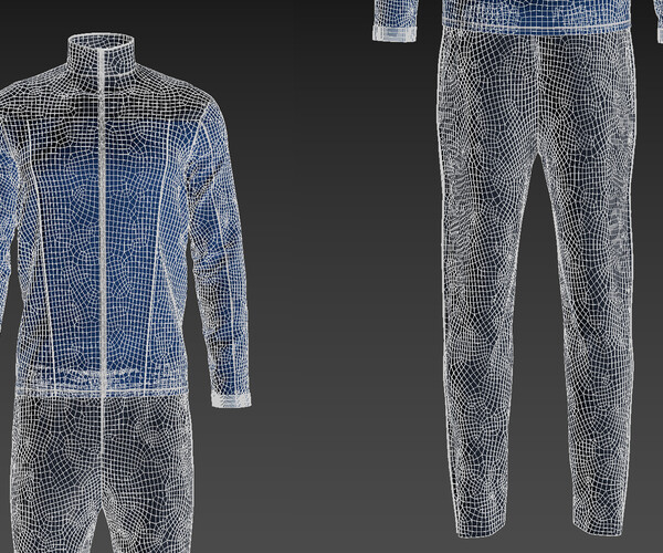 ArtStation - Track Suit 3d model | Resources