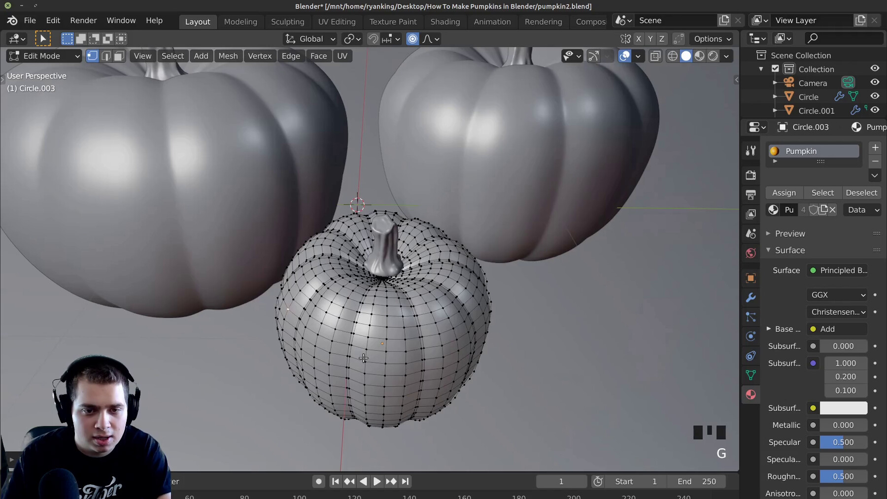 ArtStation - How to make Pumpkins in Blender (Tutorial) | Tutorials