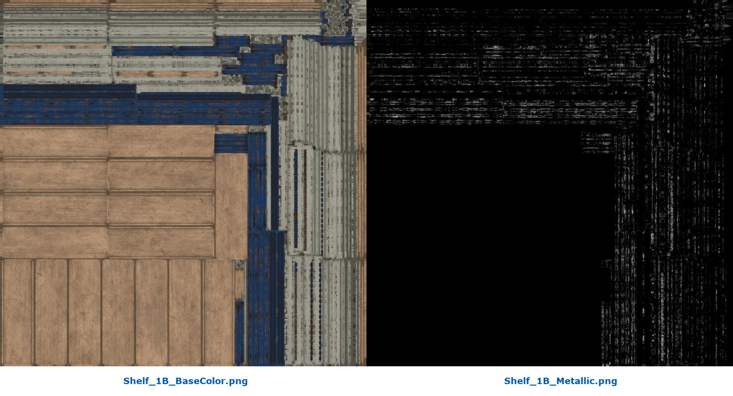 ArtStation - Boxes Pallet And Shelf 1B | Game Assets